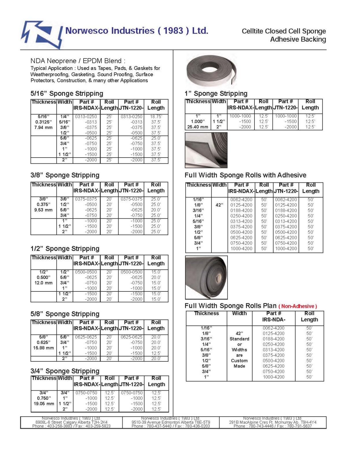Sheet Rubber & Matting – Norwesco Industries